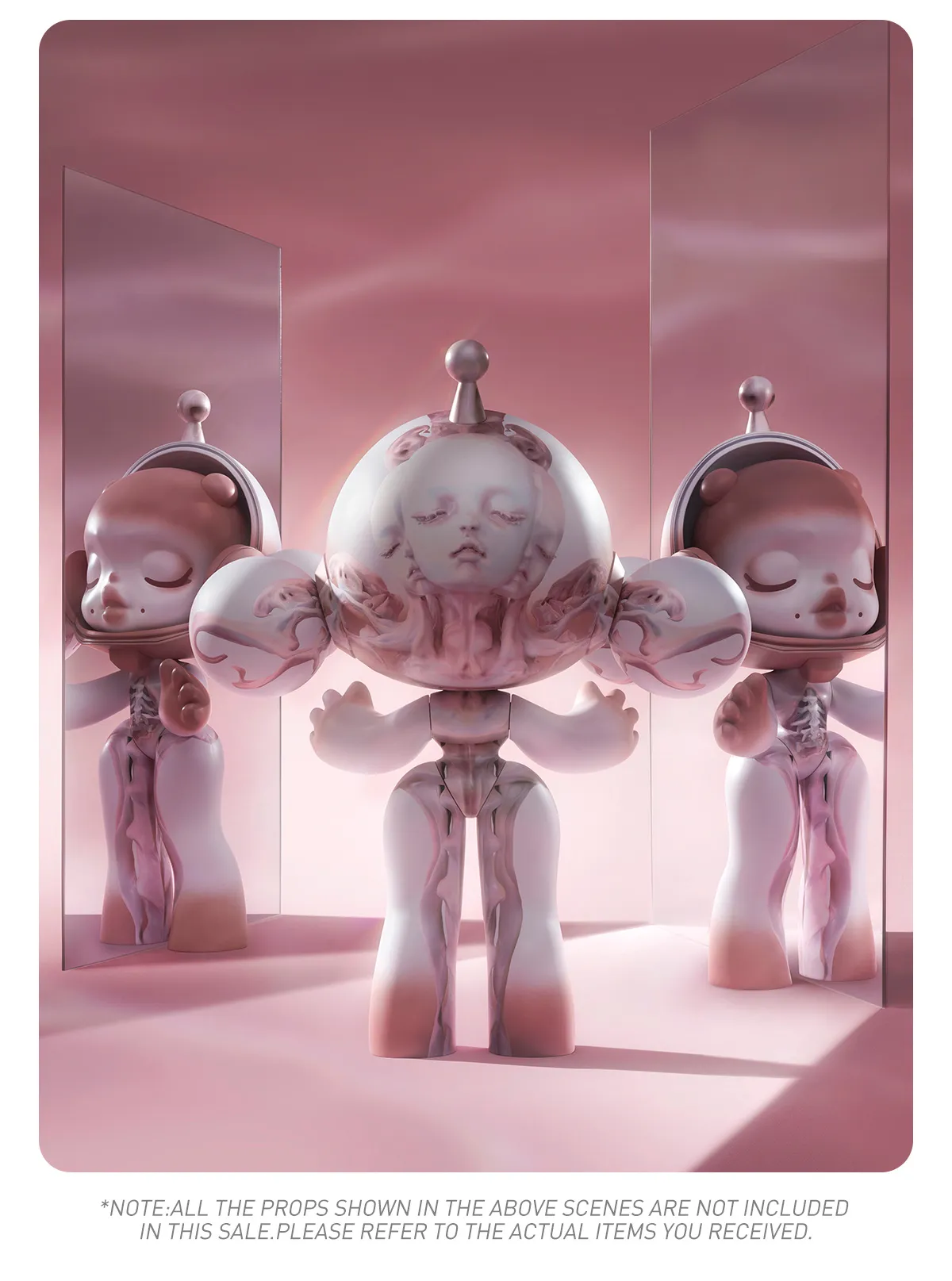 MEGA α SKULLPANDA 1000% Entangled - POP MART (Hong Kong, China)