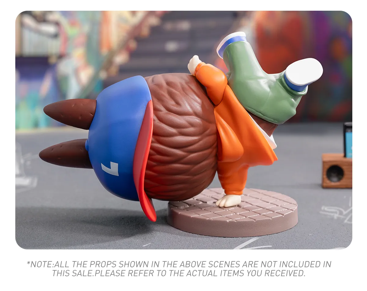 LABUBU Hip-hop Girl Figure - POP MART (Hong Kong, China)