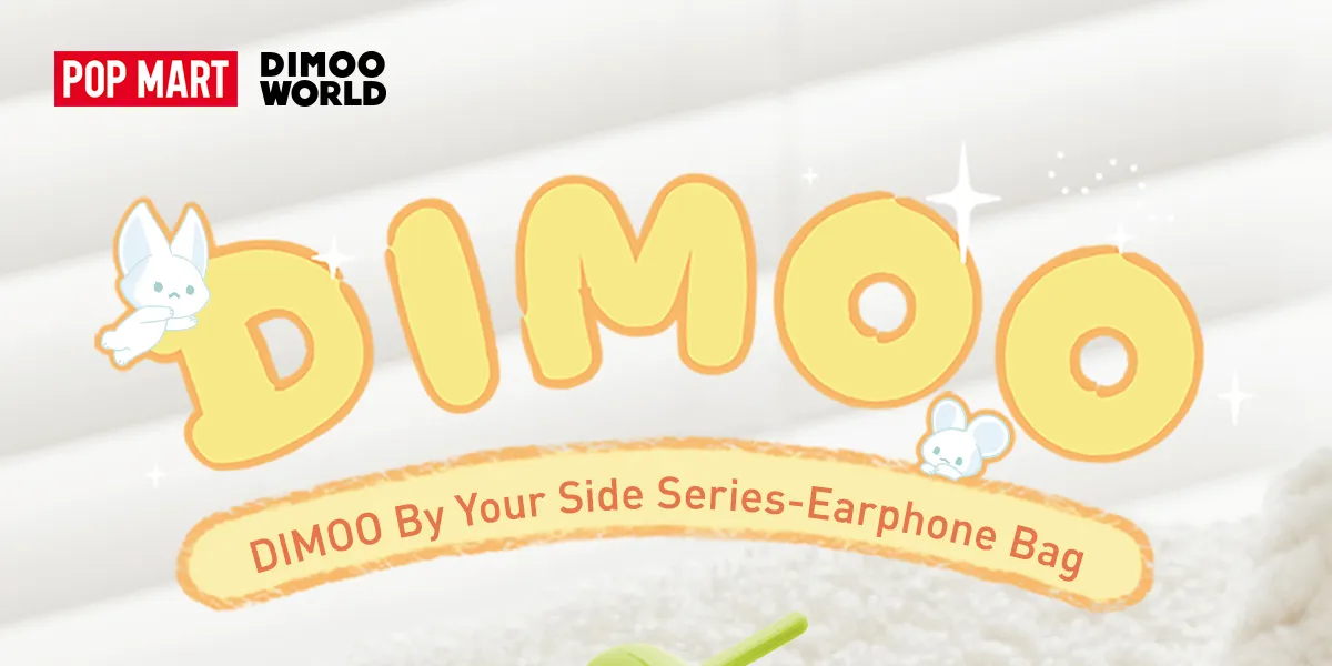 DIMOO By Your Side Series-Earphone Bag - POP MART (Hong Kong, China)