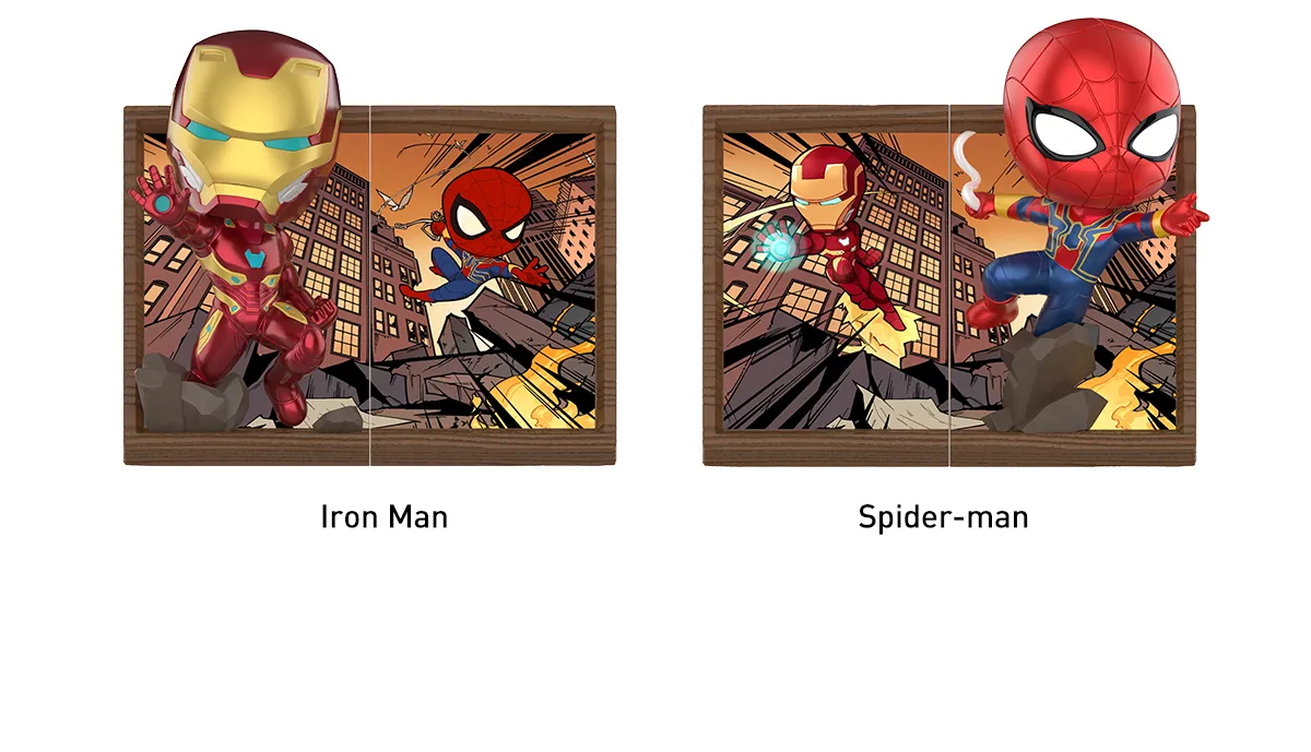 Marvel Photo Frame Series Figures - POP MART (Hong Kong, China)