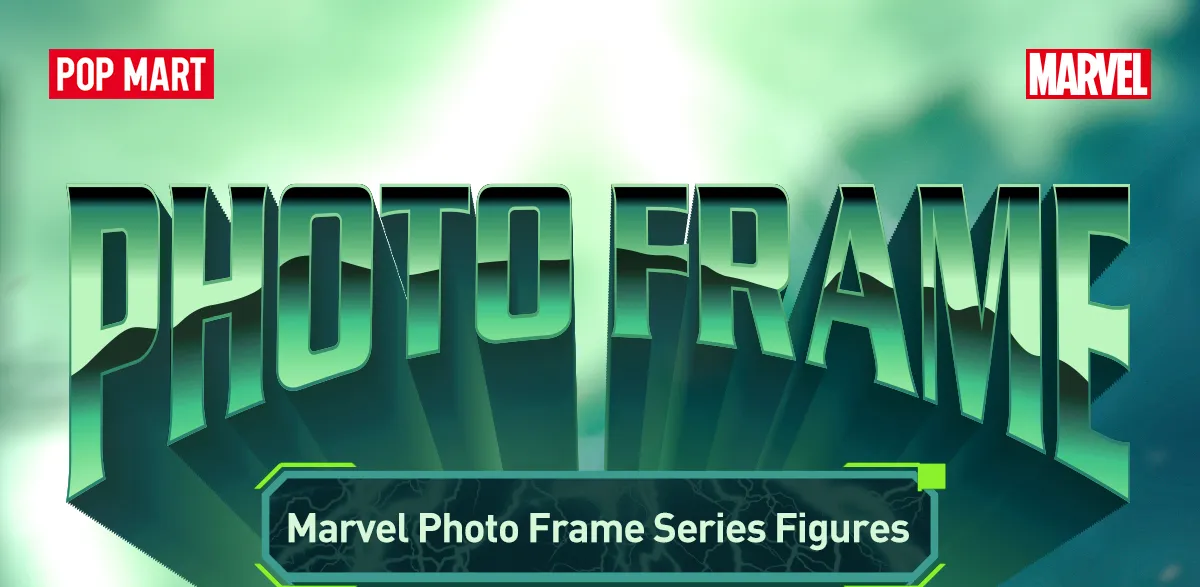 Marvel Photo Frame Series Figures - POP MART (Hong Kong, China)