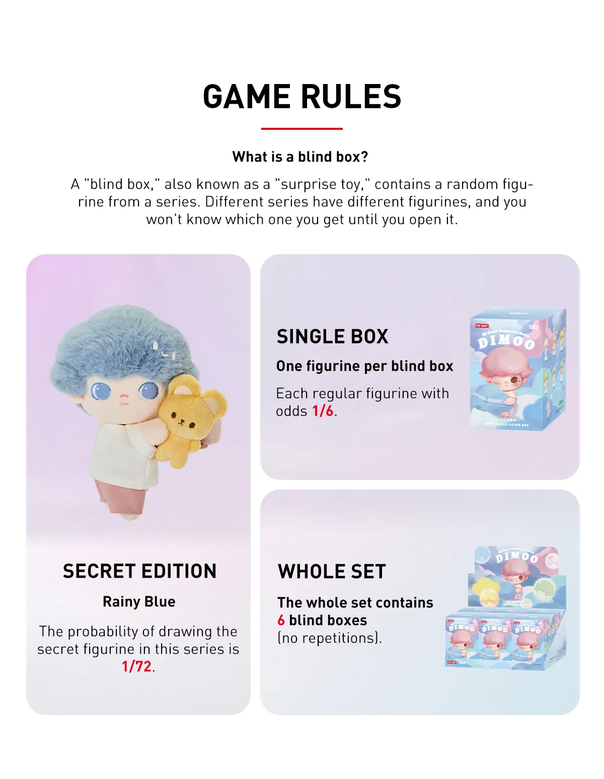 DIMOO My Cloud Companion Series-Cotton Doll Blind Box - POP MART (Hong ...