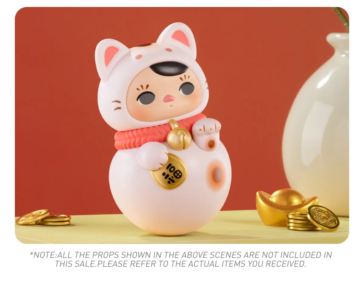PUCKY Roly-Poly Kitty Series Figures - POP MART (Hong Kong, China)