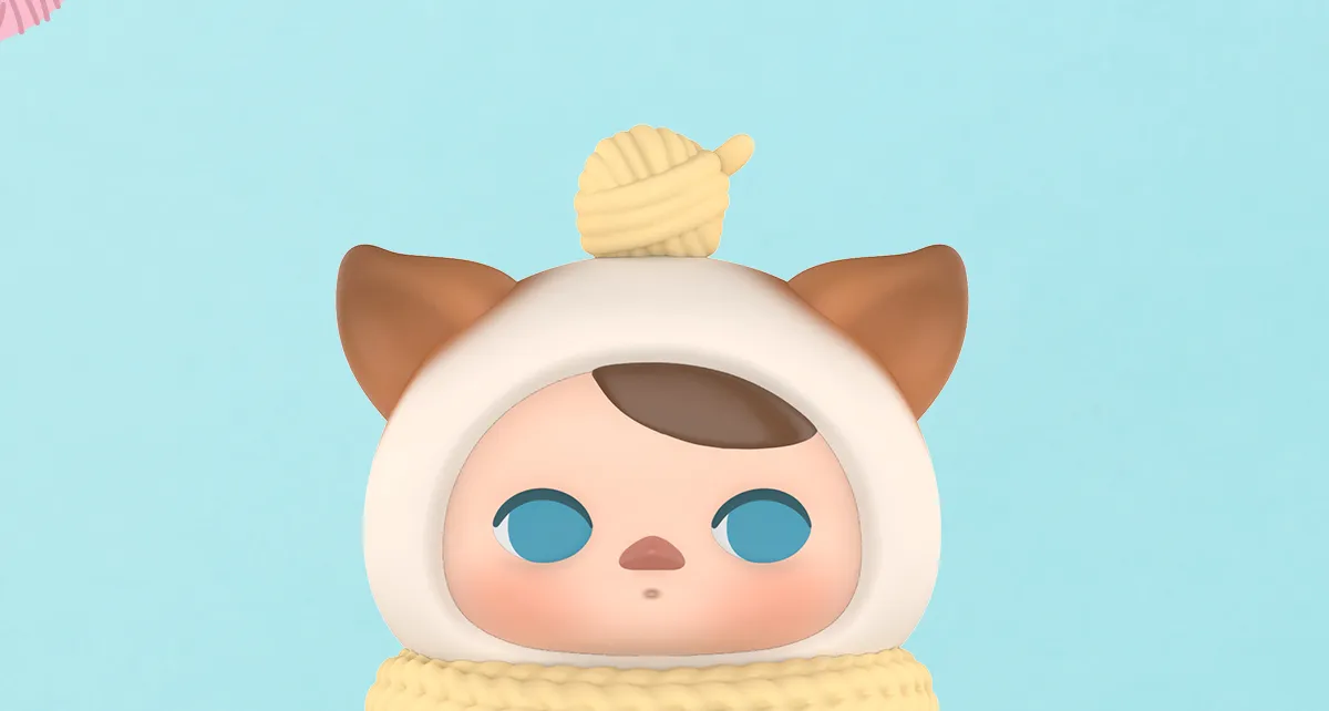 PUCKY Roly-Poly Kitty Series Figures - POP MART (Hong Kong, China)