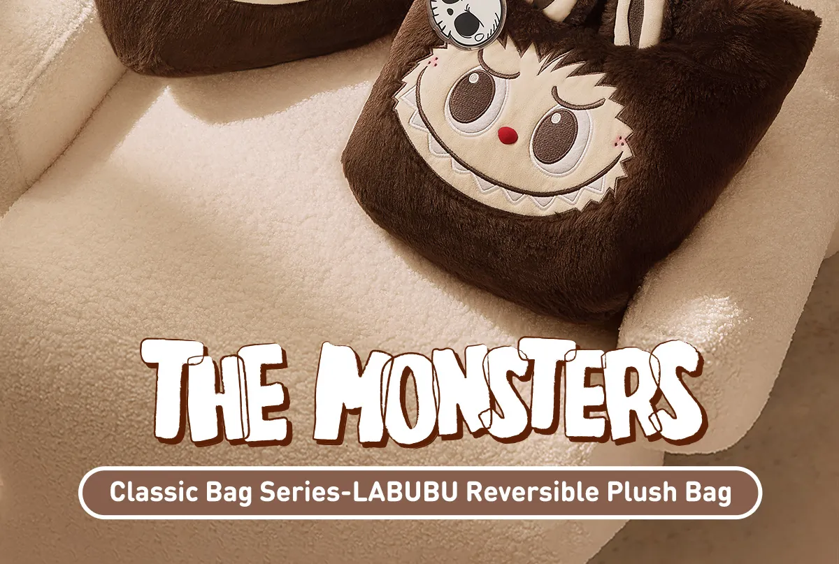 Classic Bag Series- LABUBU Reversible Plush Bag - POP MART (Hong Kong ...