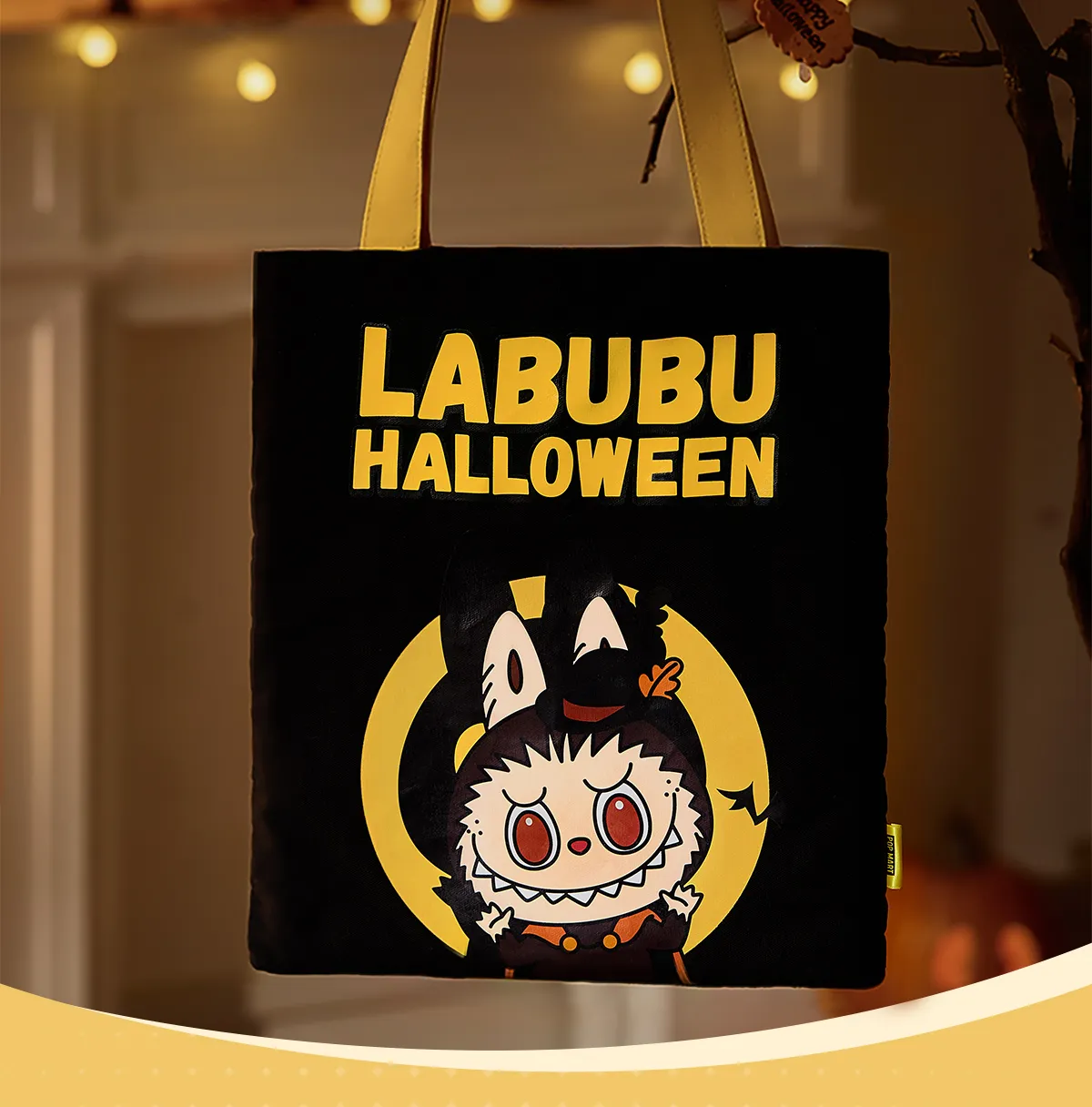 Happy Halloween Party Series-LABUBU Canvas Bag - POP MART (Hong Kong ...