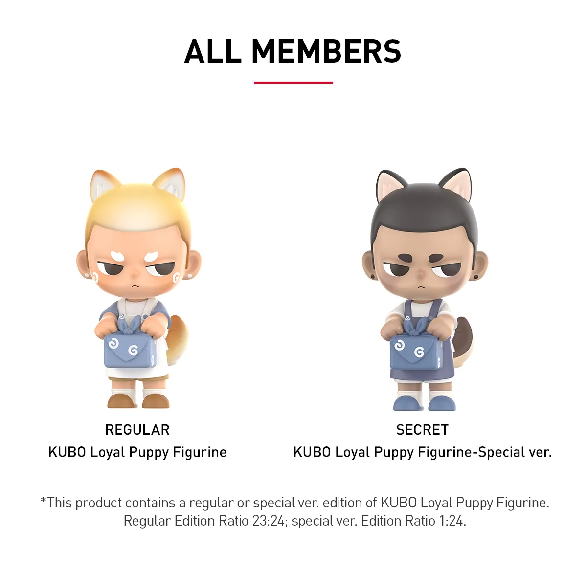 KUBO Loyal Puppy Figurine - POP MART (Hong Kong, China)