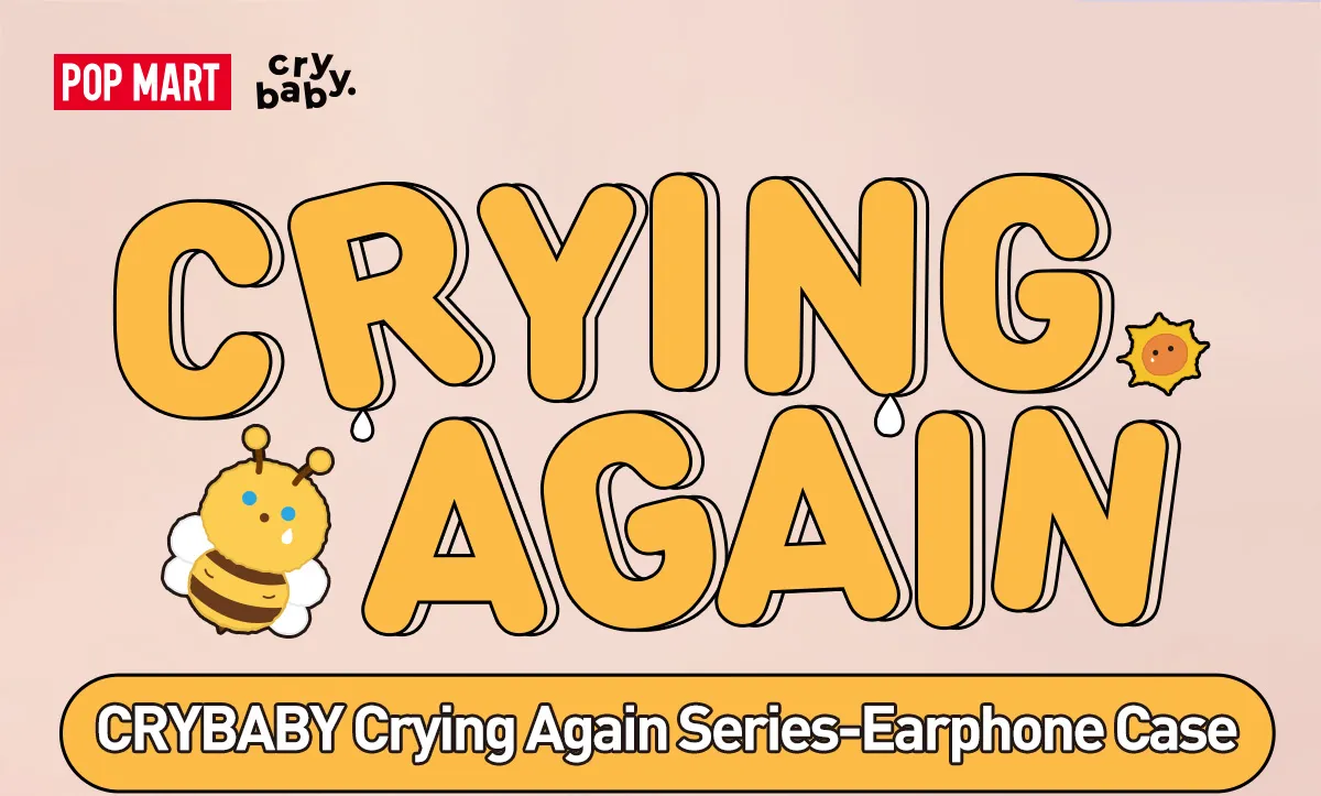 CRYBABY Crying Again Series-Earphone Case - POP MART (Hong Kong, China)