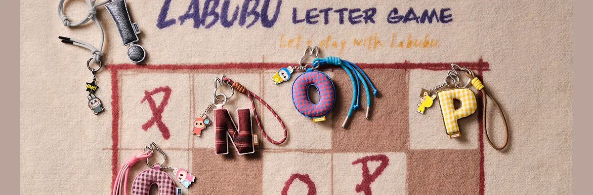 THE MONSTERS Pin for Love Series- Letter Pendant Blind Box (N-Z) - POP ...