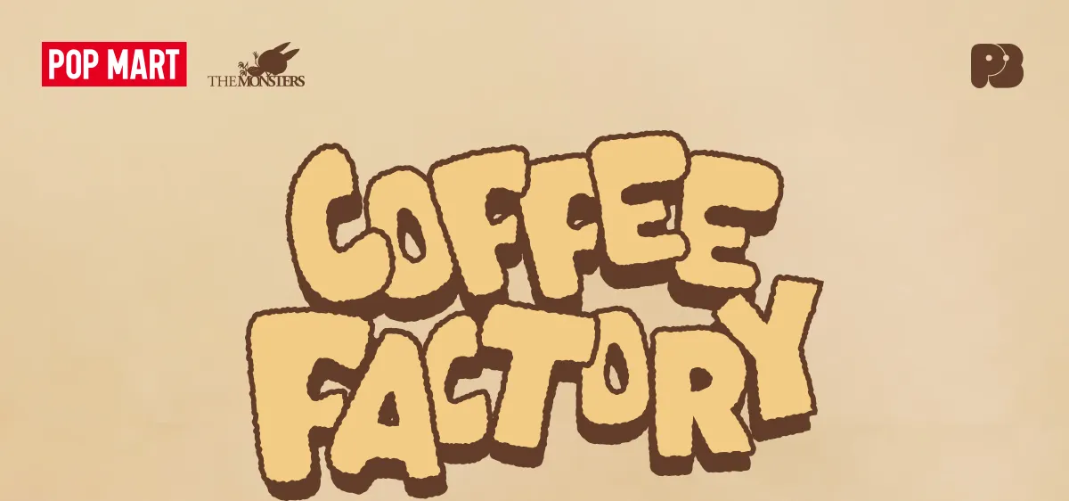 POP BEAN Coffee Factory Series-LABUBU Apron - POP MART (Hong Kong, China)