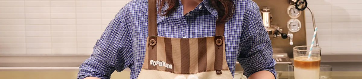POP BEAN Coffee Factory Series-LABUBU Apron - POP MART (Hong Kong, China)