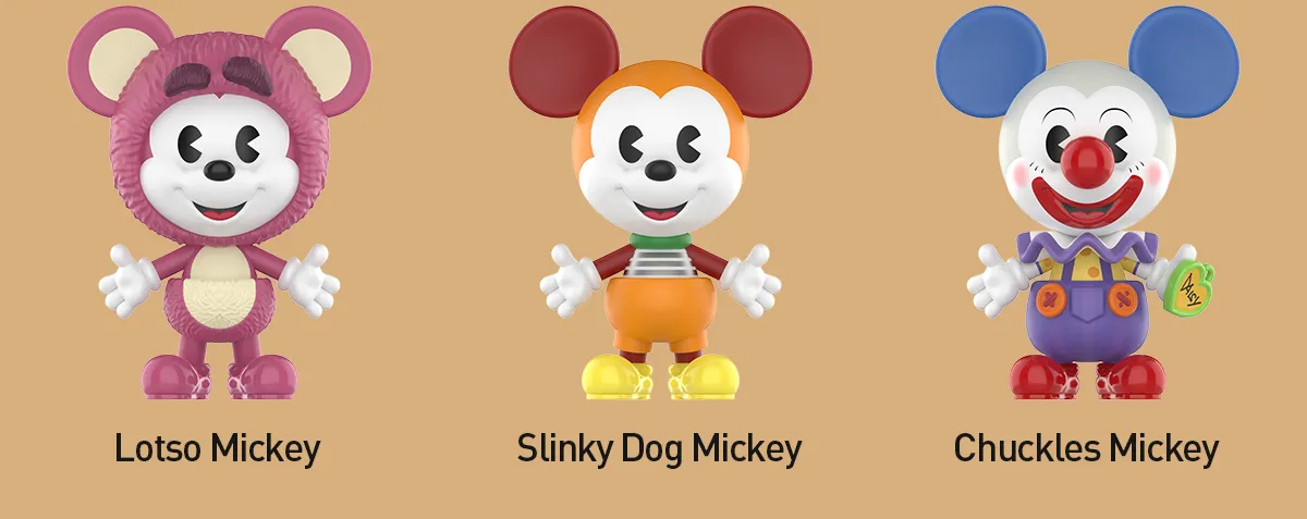 Disney Mickey Remixed: Mickey Meets Pixar Series Figures - POP MART ...