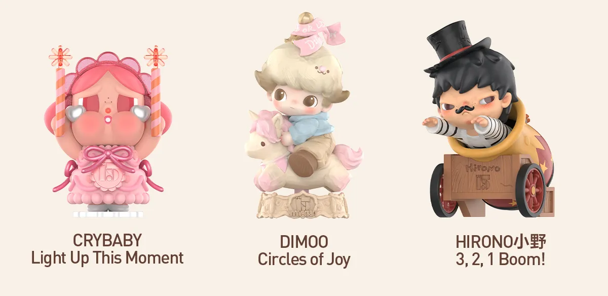 Celebrating the Moment POP MART 15th Anniversary Series Figures - POP ...