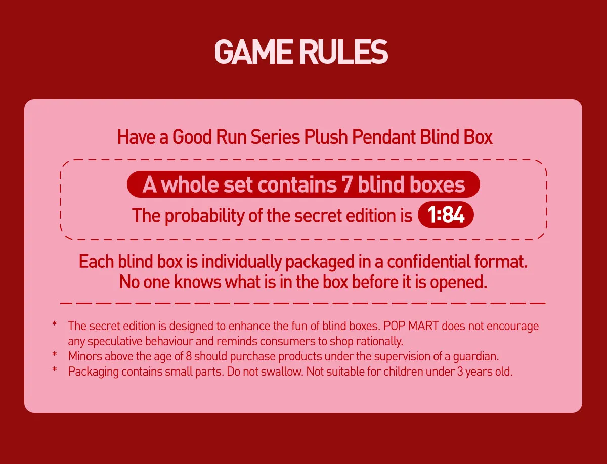 Have a Good Run Series - Plush Pendant Blind Box - POP MART (Hong Kong ...