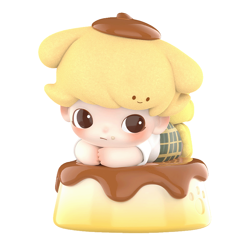 DIMOO WORLD × Pompompurin Figurine - POP MART (Hong Kong, China)